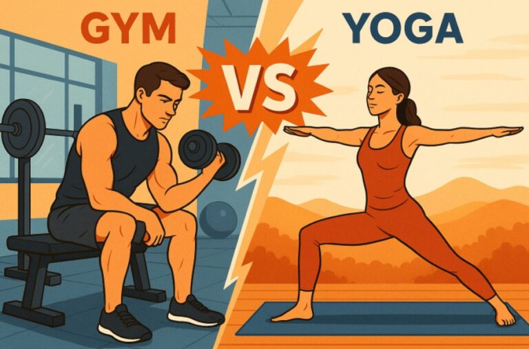 Gym vs Yoga: Which Is Better for Your Body and Mind? - Breath&Being